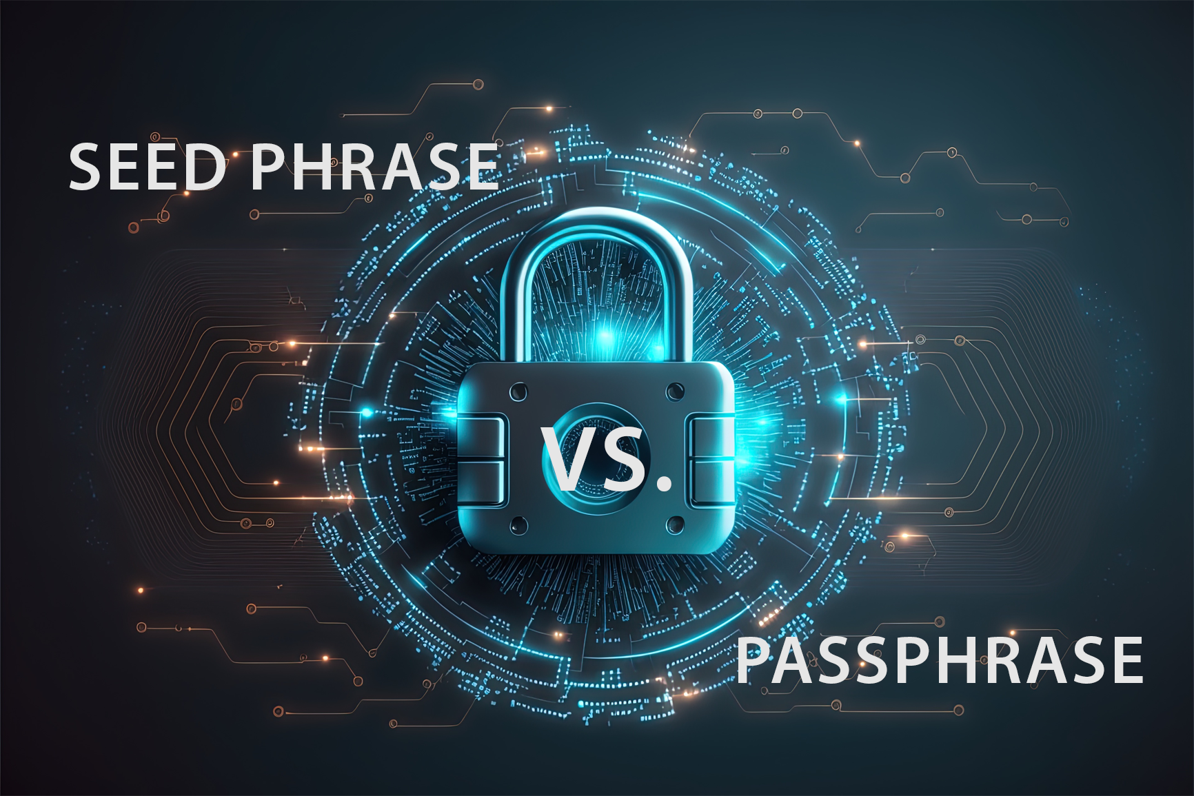 Seed Phrase And Passphrase Are Not The Same | Black Seed Ink